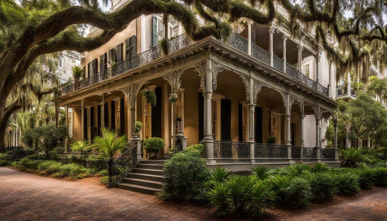 The Elegance of Antebellum Architecture in Savannah's Historic District