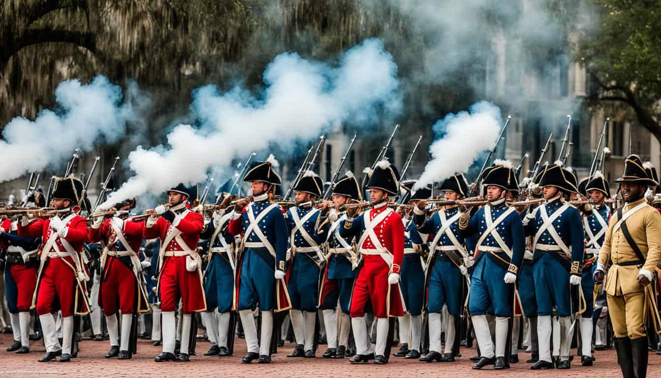 Step Back in Time: Civil War Reenactments in Savannah's Historic Squares
