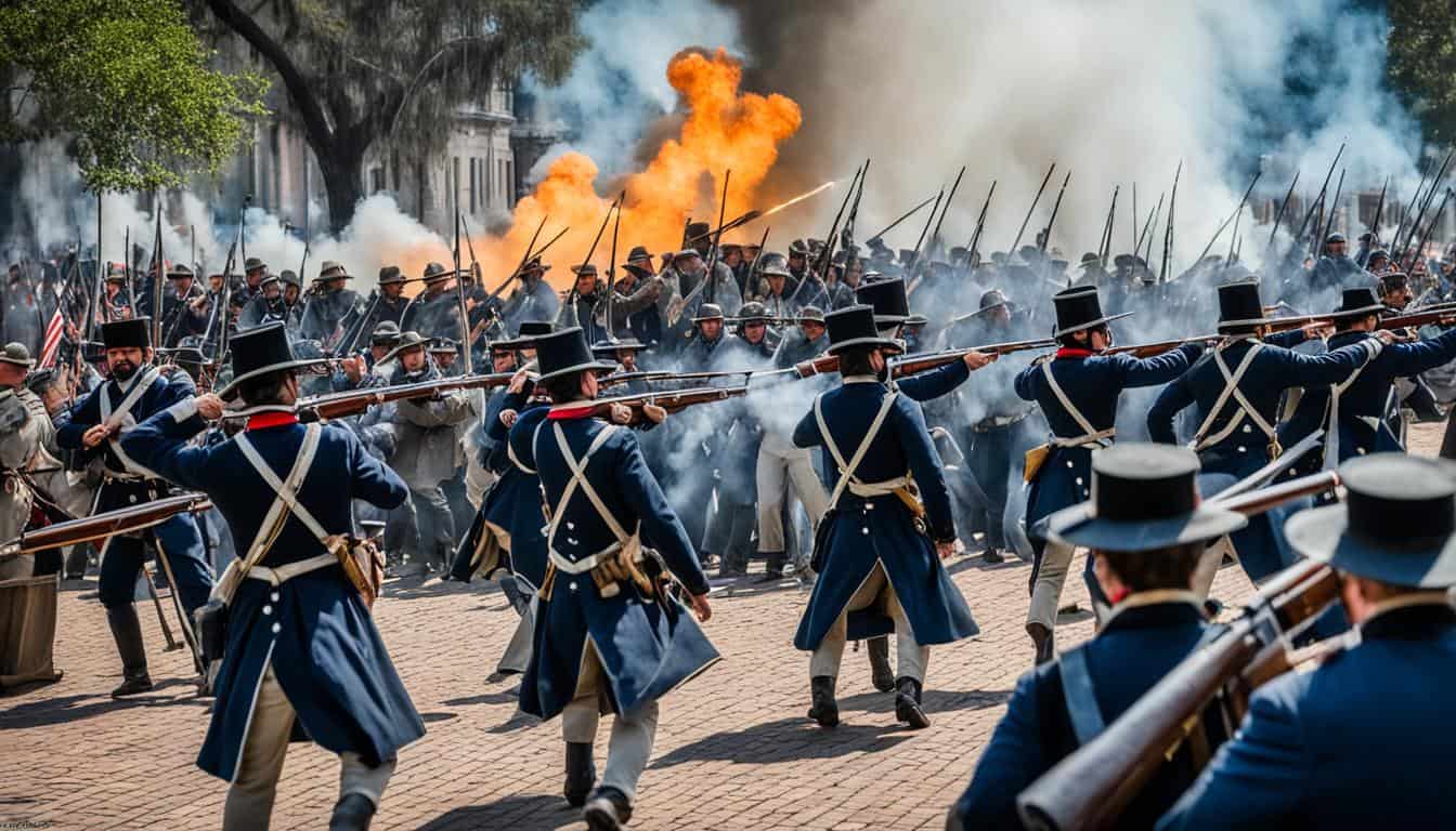 Echoes of the Past: Major Battle Reenactments in Savannah